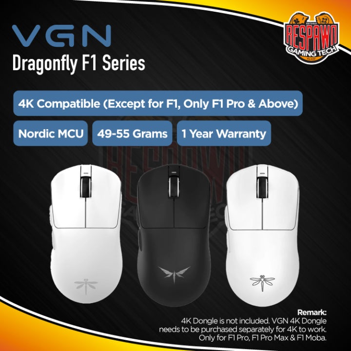 VGN Dragonfly F1 Series Wireless Gaming Mouse | Lazada