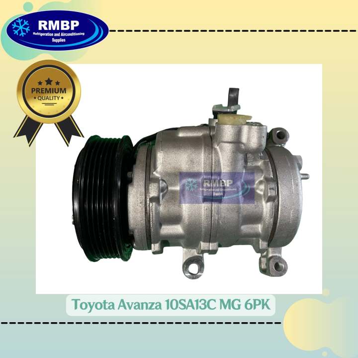 Automotive Aircon Compressor Toyota Avanza 10SA13C MG 6PK | Lazada PH
