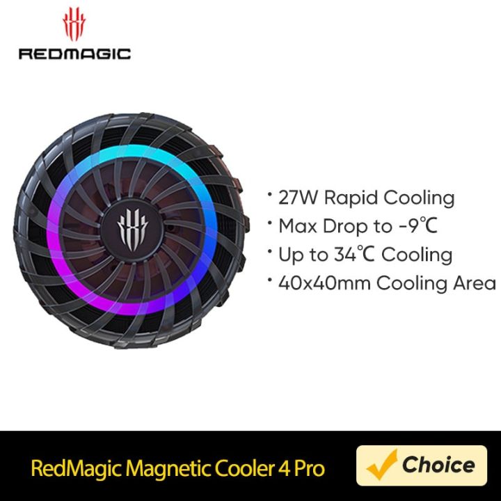 Universal RedMagic Cooler 4 Pro Magnetic FunCooler RGB LED ...