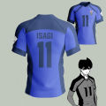 YT Jersey Anime Cosplay Blue Lock Team Eleven Isagi Yoichi trend 3D ...