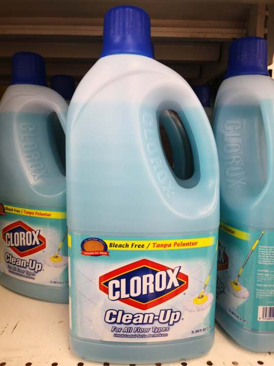 Clorox Floor Cleaner Clean Up 2L Bleach Free for All Floor Types Lazada Lazada