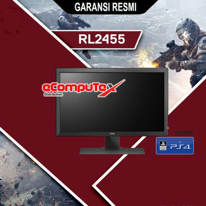 MONITOR GAMING LED BENQ RL2455 24 INCH 1MS SENSE EYE 3 - GARANSI RESMI ...