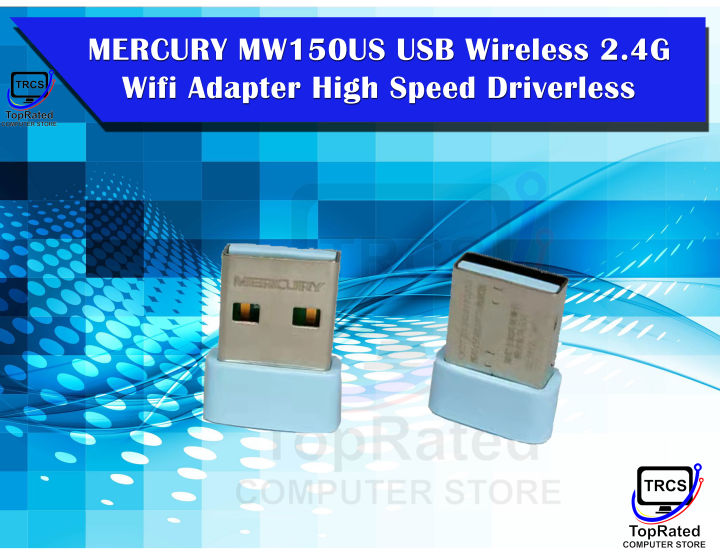 MERCURY MW150US USB Wireless 2.4G 150MBPS Wifi Adapter High Speed ...