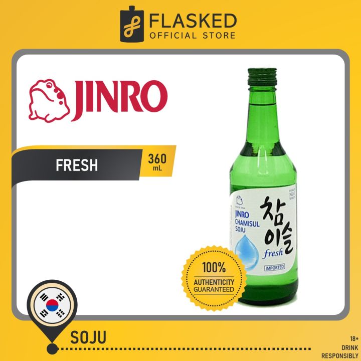 Jinro Chamisul Soju Fresh 360mL | Lazada PH
