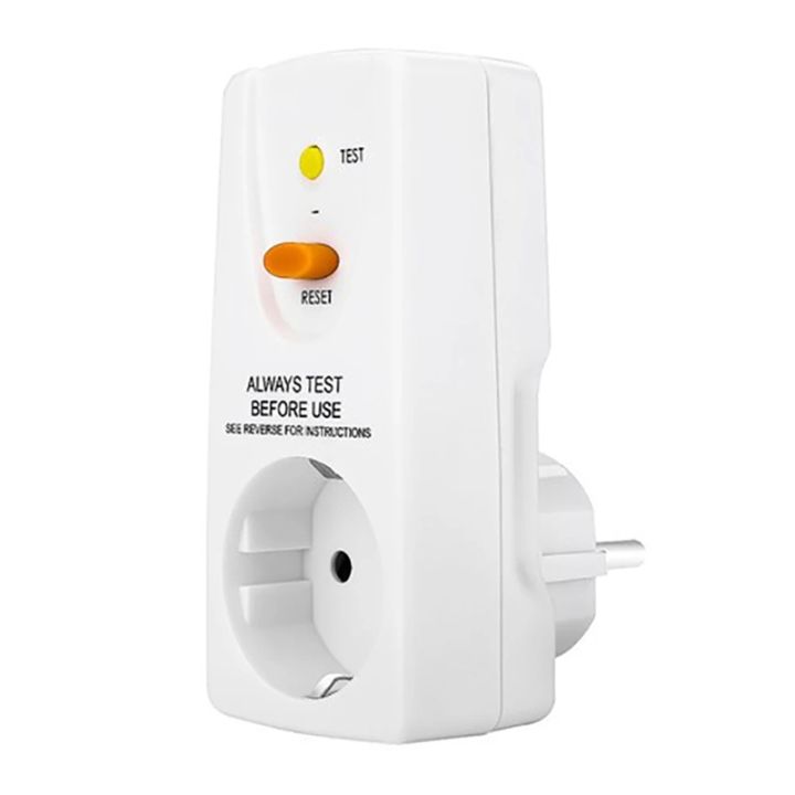 (BIXP) 16A Gfci Leakage Protection Plug Rcd Socket Home Circuit Breaker ...