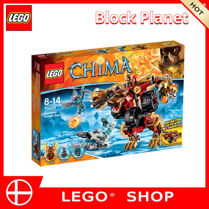【Official】LEGO 70225 Chima Vic Bear's Transforming Mecha Battle Bears ...