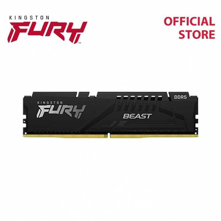Kingston Fury Beast 16GB 4800MHz DDR5 CL38 Desktop Memory (KF548C38BB/16) | Lazada PH