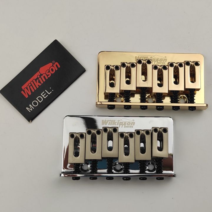 Wilkinson WOF01 Electric Guitar Fixed Bridge String Thru Bridge Steg ...