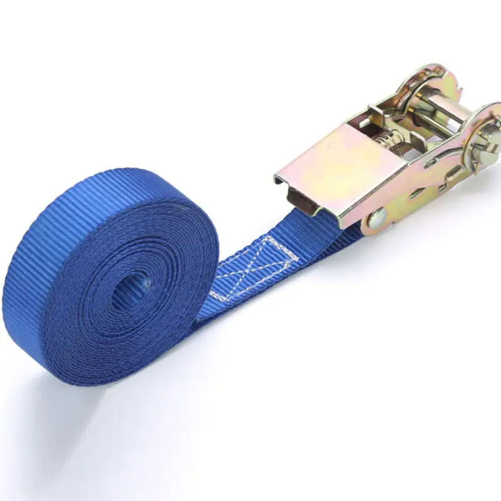 KSL 2m 3m 4m 5 m 6m Cargo Rope Cargo Strap Metal Buckle Ratchet Tie ...