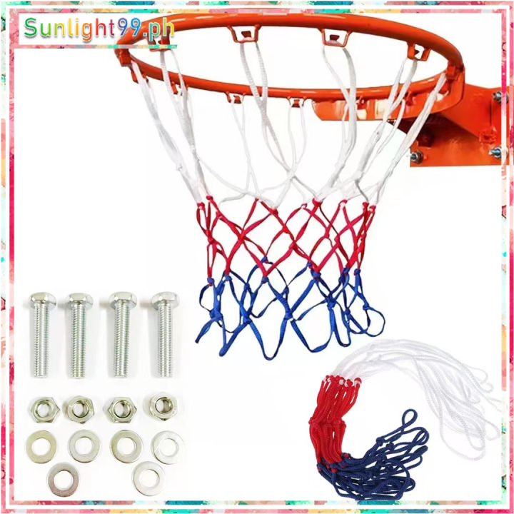 Basketball net replacement,standard size heavy duty,basketball rings ...