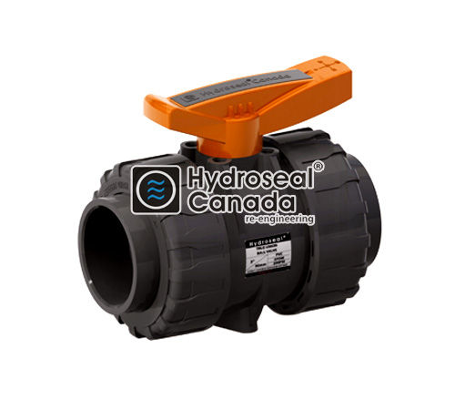 บอลวาล์วยูพีวีซี สวมท่อพีวีซีสีฟ้า Hydroseal | Lazada.co.th