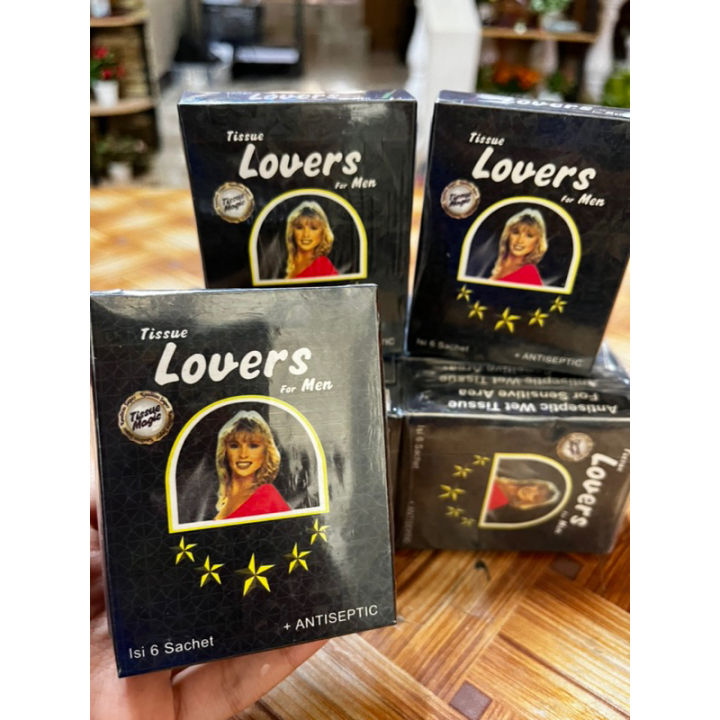 1 box Black Magic Tissue for Men (6 Sachets) | Lazada PH