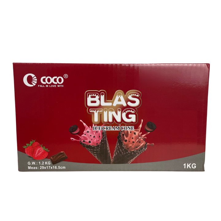 Coco Blasting Ice Cream Cone 1kg Per Box（ONLY FOR ONLINE） | Lazada PH