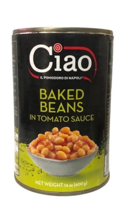 Ciao Baked Beans In Tomato Sauce - Fagioli Tondini Con Salsa - From ...