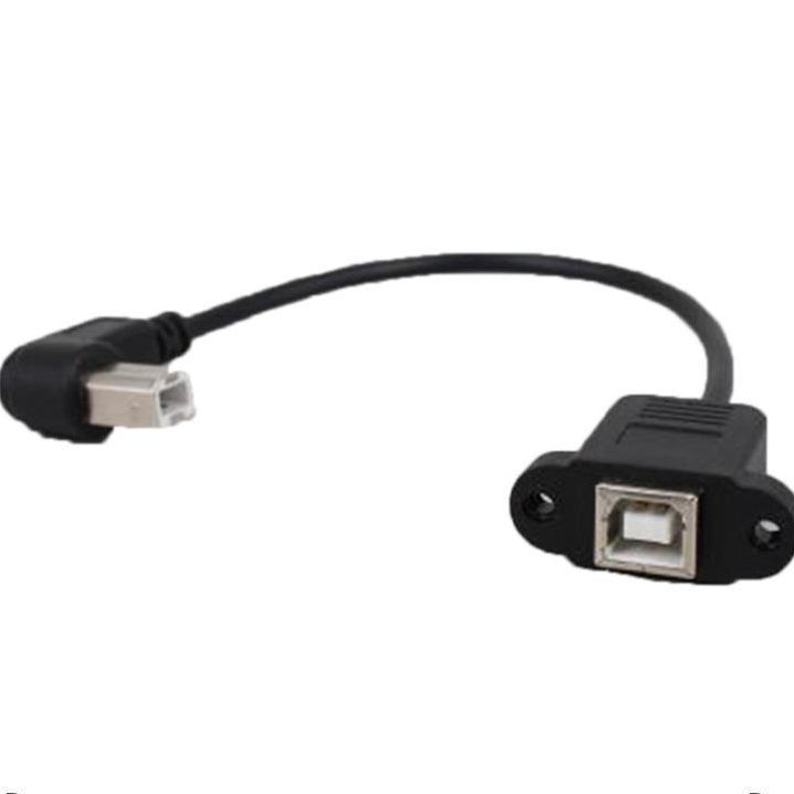 USB Type B ตัวผู้ เป็น USB B ตัวเมีย สําหรับเครื่องพิมพ์ 1 ชิ้น ...