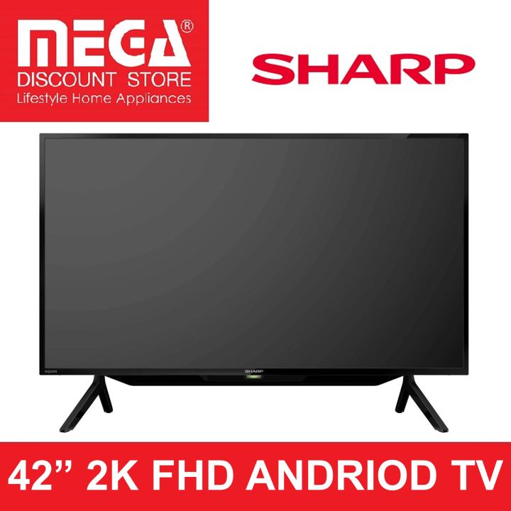 SHARP 2T-C42EG2X 42" 2K FULL HD ANDROID LED TV (2023 MODEL) | Lazada ...