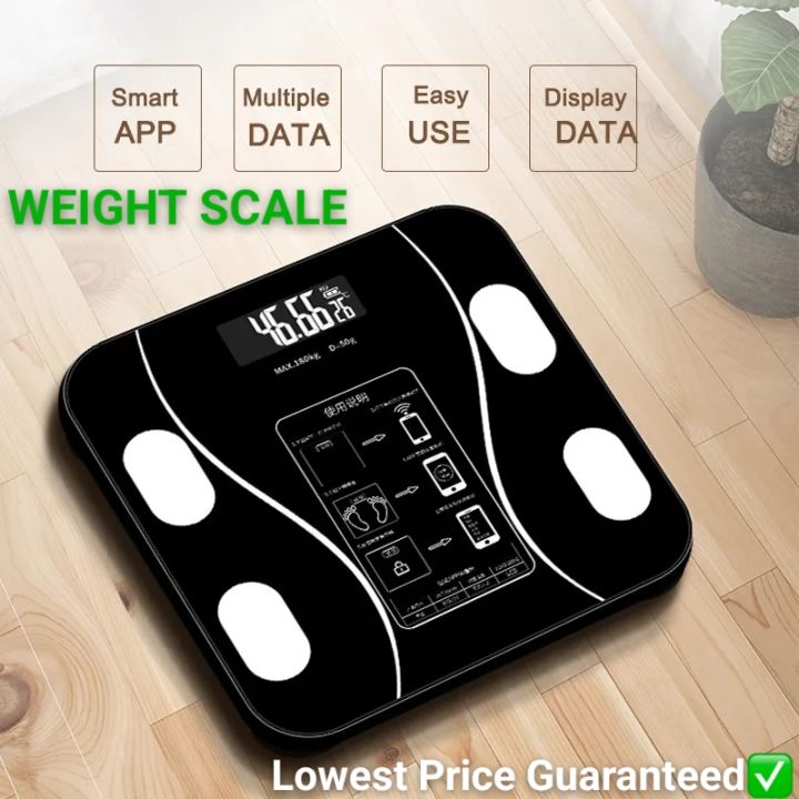 Bathroom USE Healthy Smart Electronic Weight scale Smart Health Solid ...