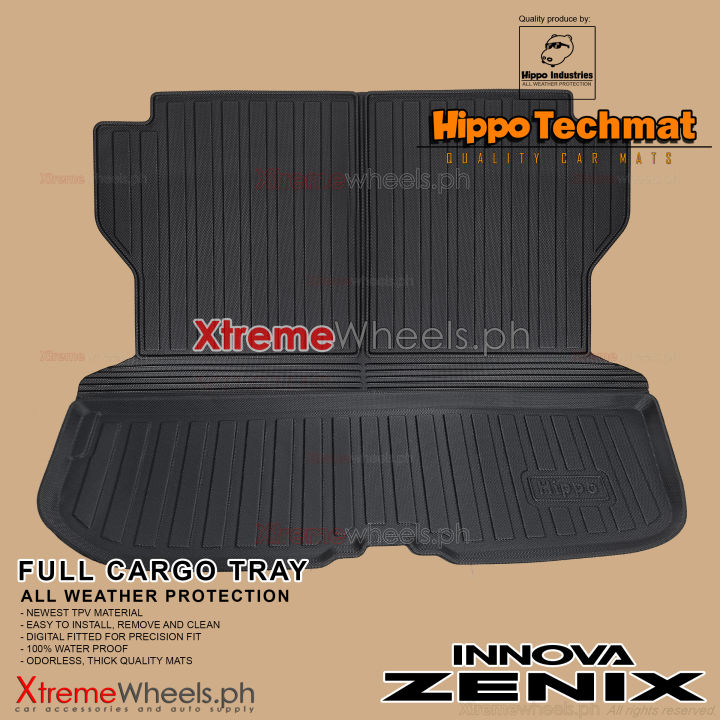 Toyota Zenix 2023 to 2025 Cargo / Trunk Tray Hippo Deep Dish Matting v2 ...