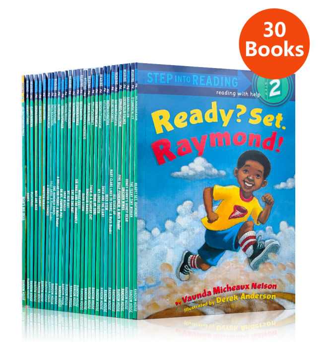 (In Stock) พร้อมส่ง เซตหนังสือนิทานภาษาอังกฤษ Step into Reading level 2 (30 Books) เล่มใหญ่ ราคา ...