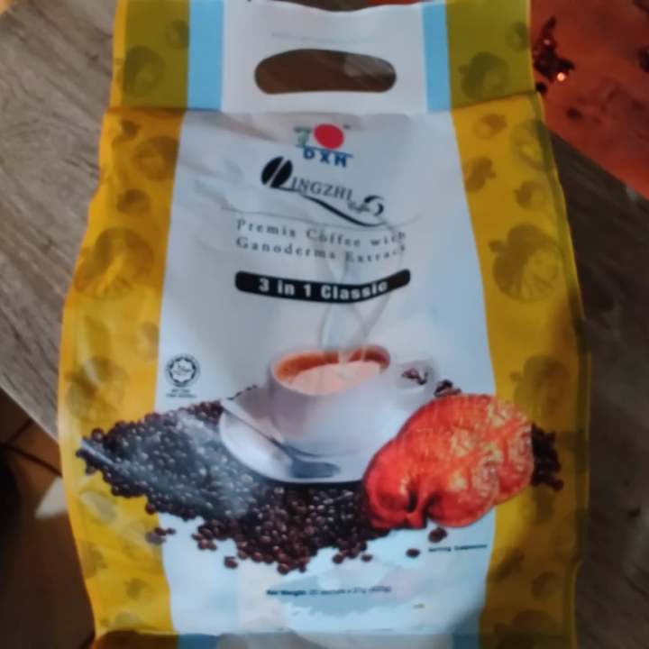 DXN Lingzhi Coffee 3 in 1 Classic (Lite) Bag 20 sachets x 21g | Lazada PH