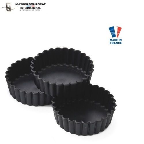 Matfer Exoglass fluted pie mold 100 x 30mm | Lazada