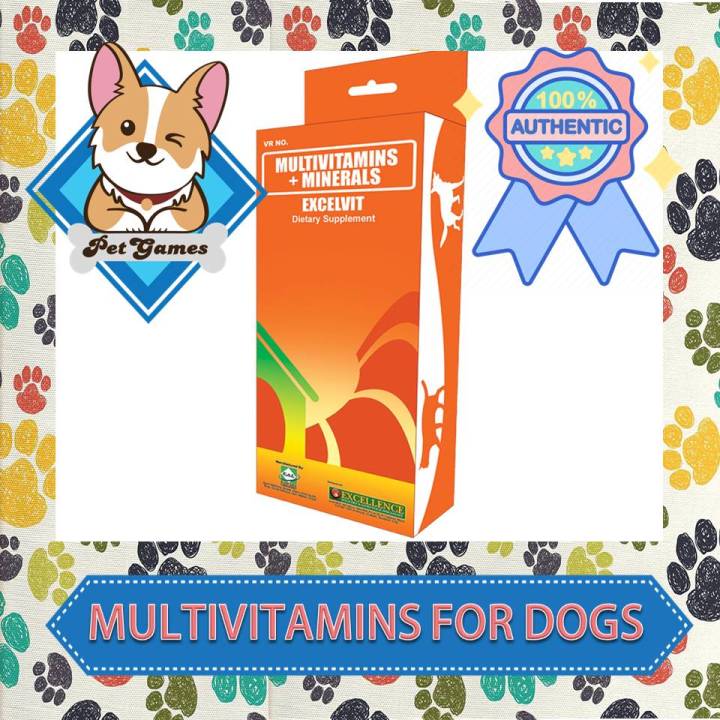Excel-Vit Multivitamins Tablet for dogs - 1 box (30 tabs) | Lazada PH