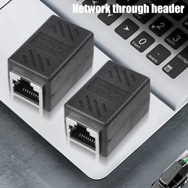 New 5Pcs RJ45 Splitter Connector Adapter Ethernet Splitter Coupler ...