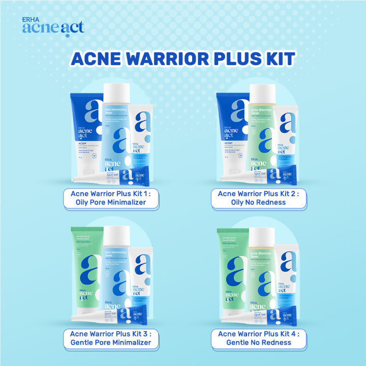 Acne Warrior Kit Plus | Lazada Indonesia