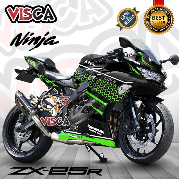 Stiker Ninja Decal zx 25r Full Dekal Kawasaki Ninja Zx25r NEXT ...