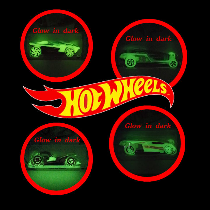 TOW Hot Wheels Track Stars Cars with night glow lights ( Cosmic Coupe ...