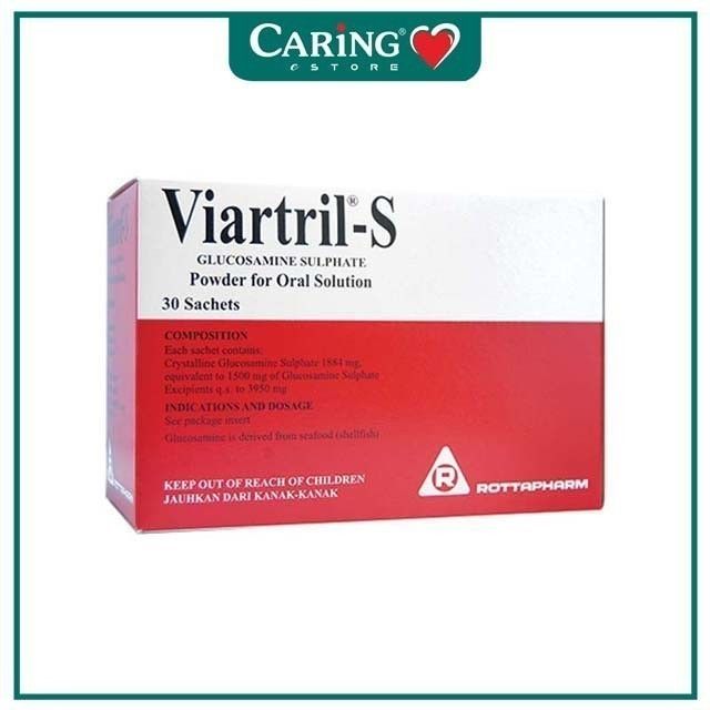 VIARTRIL-S POWDER (1500MG 30 SACHETS) | Lazada