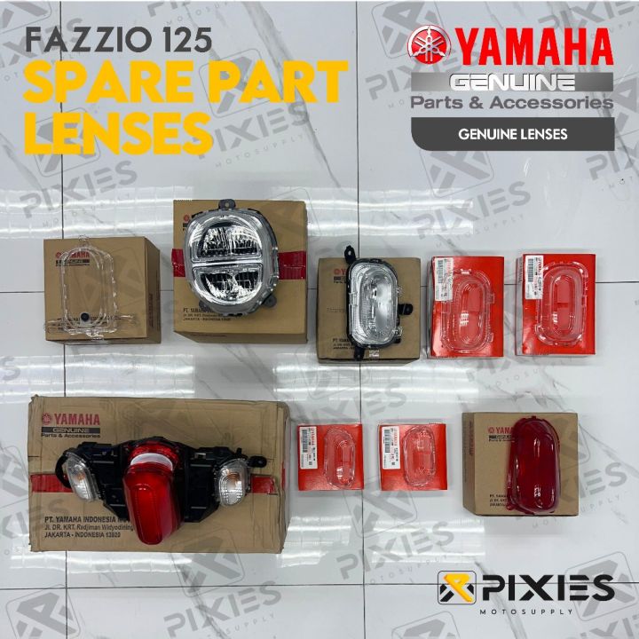 FAZZIO 125 HEADLIGHT SIGNAL LIGHT TAILLIGHT LENS LENSES FRONT SIGNAL ...