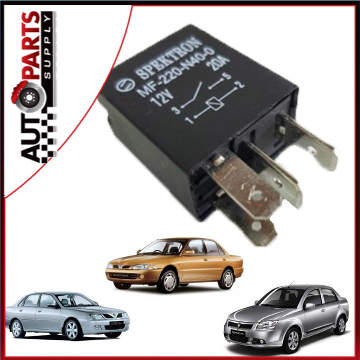 100% ORIGINAL POWER RELAY HEAD LAMP RELAY PROTON WIRA SAGA BLM GEN2 ...