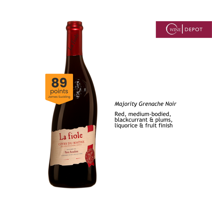 La Fiole Côtes du Rhône Rouge | Lazada PH