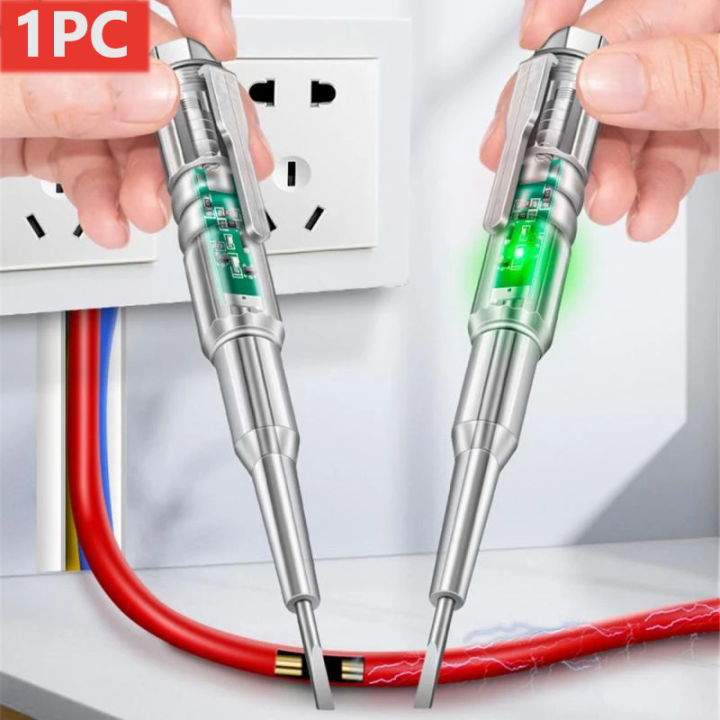 1PC Intelligent Voltage Tester Pen AC Non-contact Induction Test Pencil ...