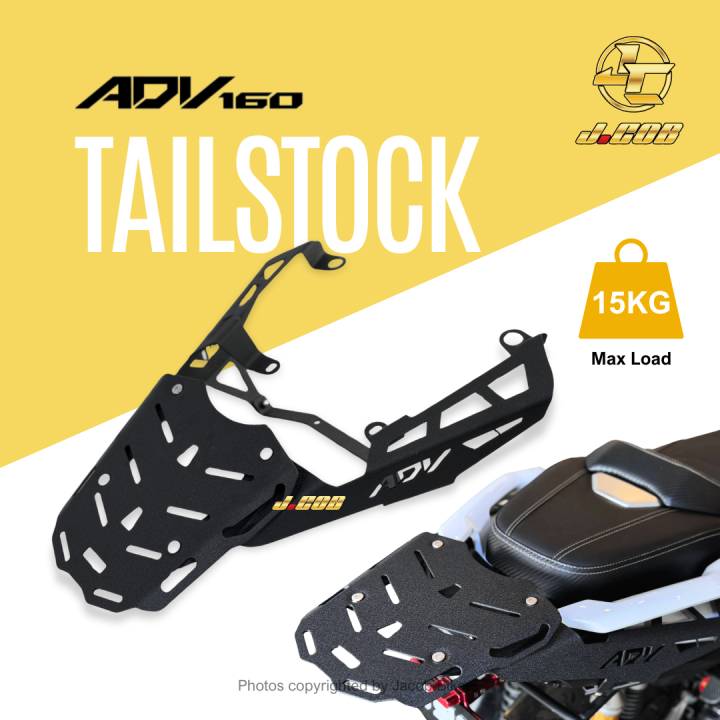 Honda ADV160 ADV 160 Tailstock Luggage Top Box Rack Spoiler Heavy Duty ...