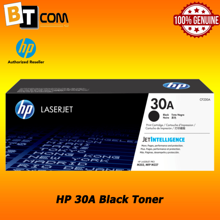 HP 30A Black Original LaserJet Toner Cartridge CF230A | Lazada