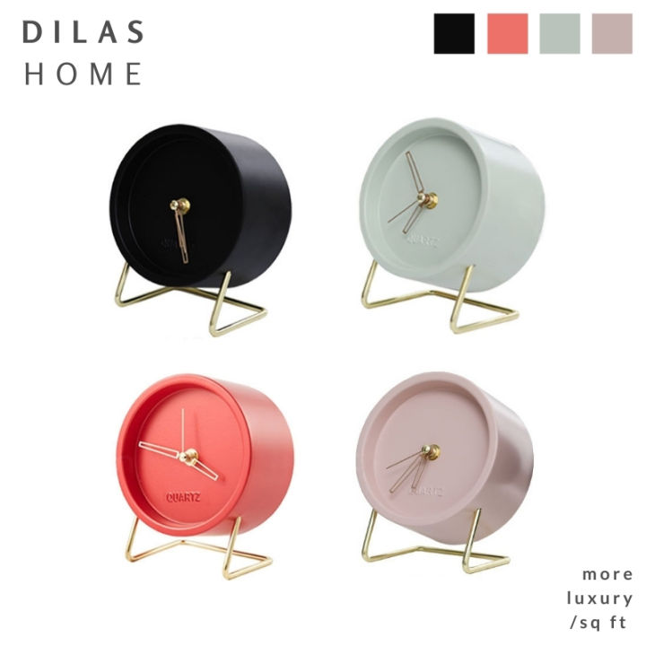 STOCK CLEARANCE Nordic Modern Minimalist Faceless Bedside Silent Sweep ...