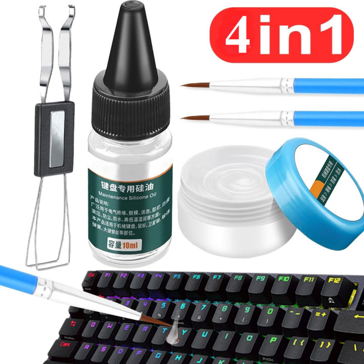 Keyboard Lubricating Grease Kit Computer Mechanical Keyboard Friction ...