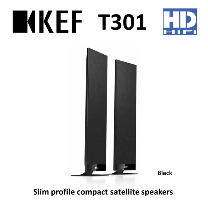 KEF T301 Speaker Black | Lazada.co.th
