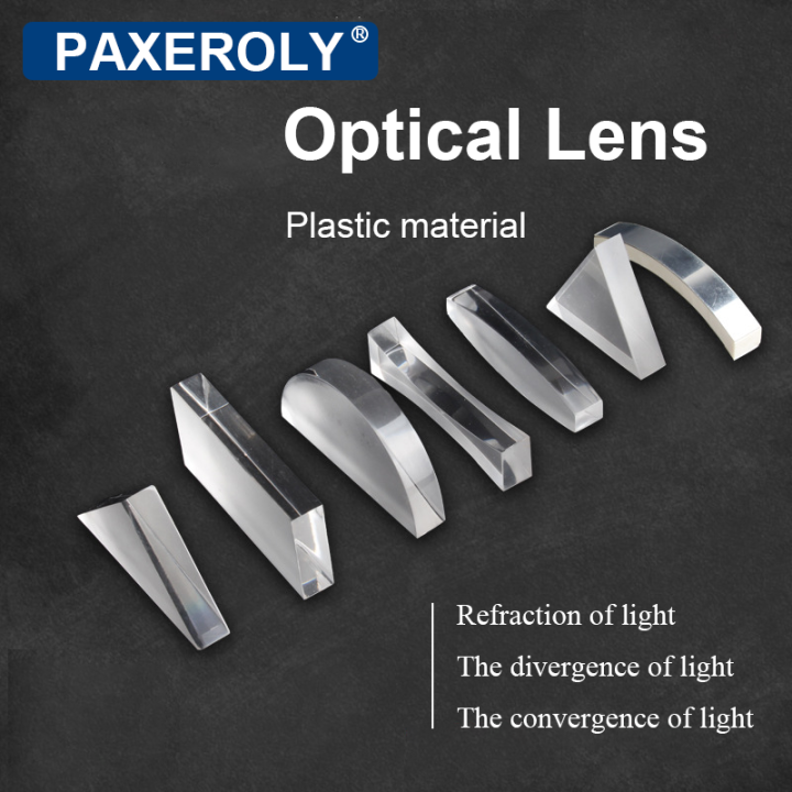 Optical Lens Plastic Concave Convex Lens Triangular Prism Rectangular ...