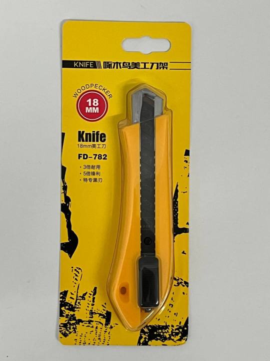 Woodpecker Utility Pen Knife Heavy Duty Cutter / Cutter Blade Refill ...