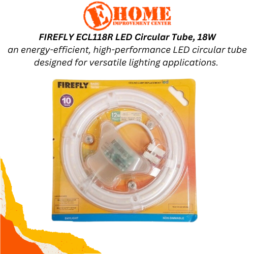FIREFLY ECL118R LED Circular Tube 18W, Basic Series, Daylight/White ...