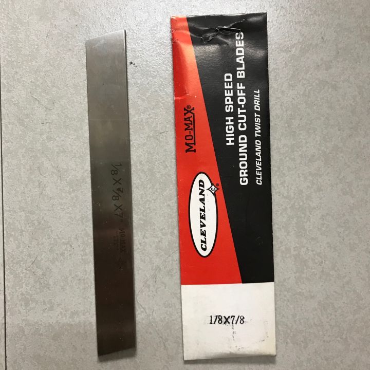 Momax HSS cut off blade 1/8X7/8X7” (Cleveland USA)(sold price per piece ...