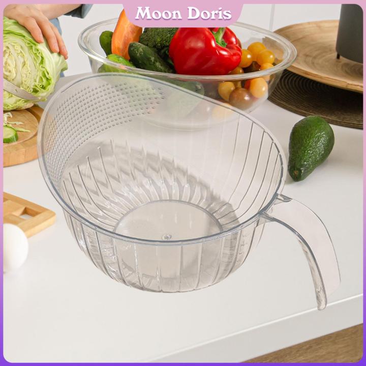 Moon Doris Rice Washing Filter Strainer,Pasta Strainer, Cleaning Tools ...