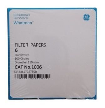 Whatman No. 6 Qualitative Filter Paper 125mm | Lazada PH