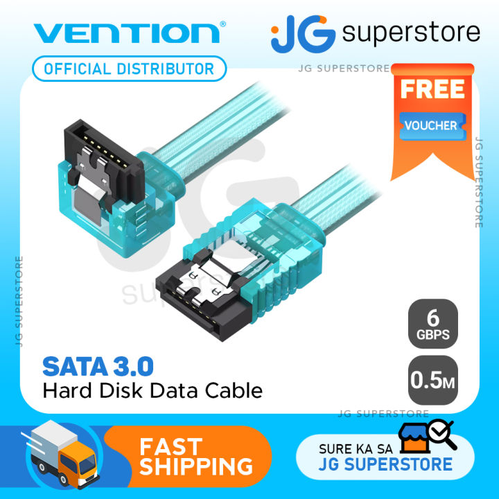 Vention SATA Cable 3.0 to Hard Disk Drive SSD HDD 6Gbps High-Speed Data ...