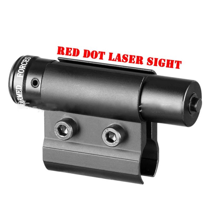 Red Green Dot Laser Scope Adjustable Tactical Training Laser Pointer ...