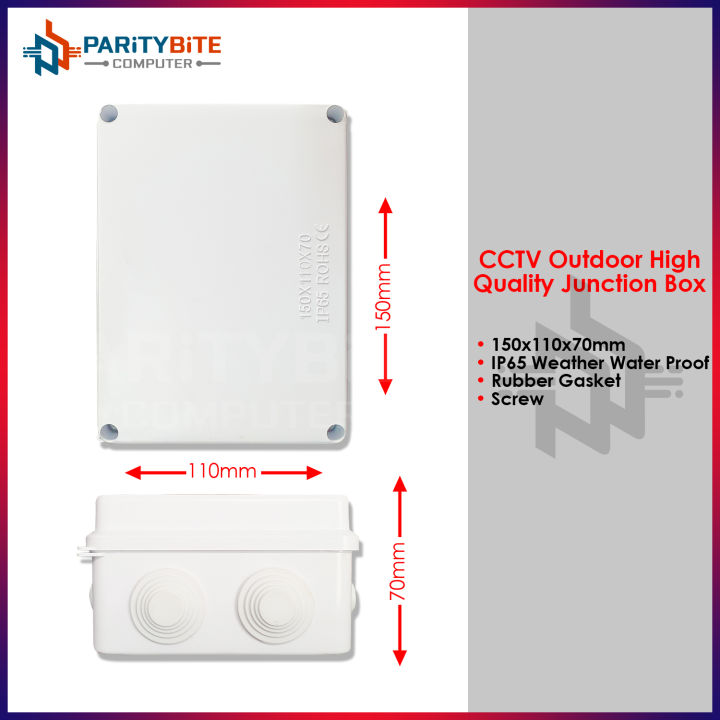 150x110x70mm IP65 Waterproof weatherproof Outdoor CCTV Electrical ...
