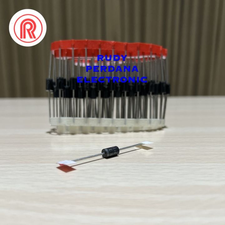 5 PCS - DIODA DIODE RECTIFIER ULTRA FAST FR307 FR 307 3 A AMPERE 1000 V ...